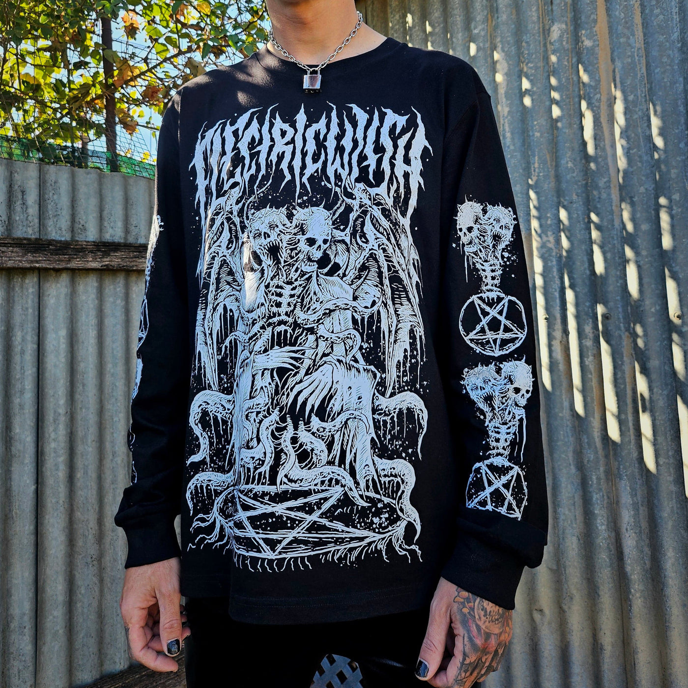 Gore Long Sleeve T-Shirt: Graphic Tees, Alt & Goth Streetwear