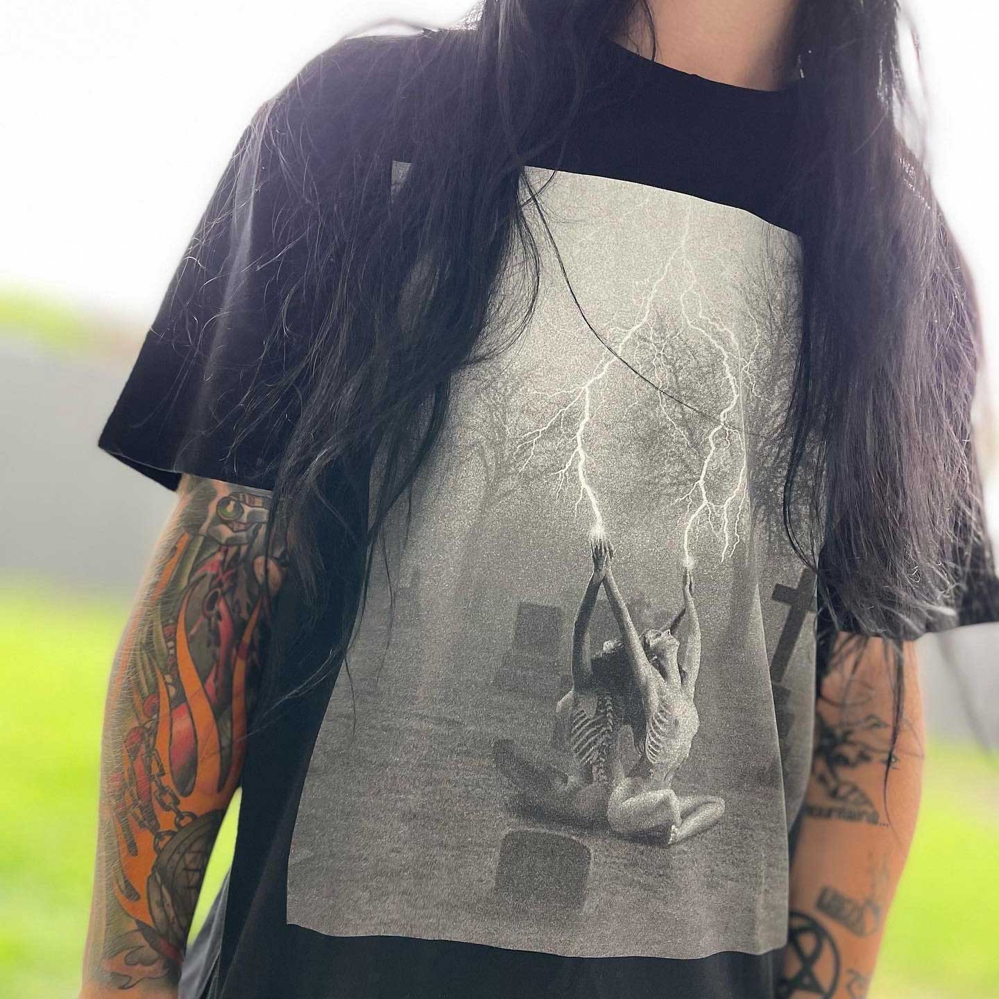 Cemetery Unisex T-Shirt | Gothic & Alternative Clothing Australia